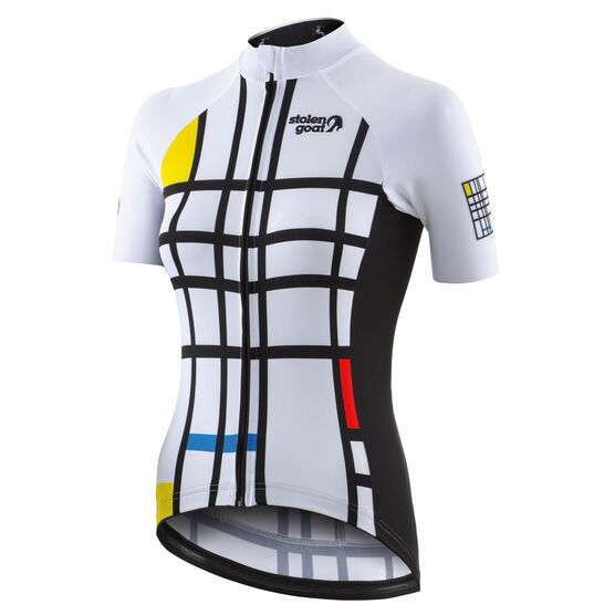 Women's Piet Mondrian cycling jersey | Clothing | Tate Shop | Tate