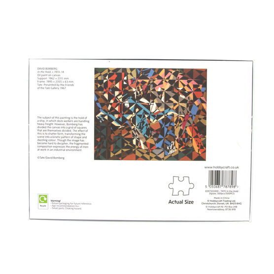 David Bomberg In the Hold 500 piece jigsaw puzzle | Puzzles & games ...