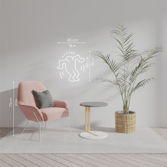 Keith Haring Dancing Man neon light | Neon lights | Tate Shop | Tate