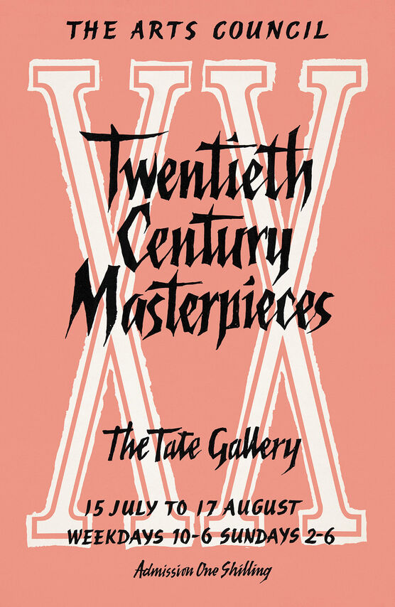 Twentieth Century Masterpieces exhibition poster | Custom prints | Tate ...