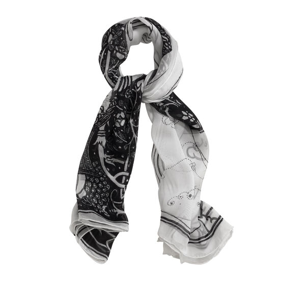 Aubrey Beardsley Venus between Terminal Gods silk scarf | Accessories ...