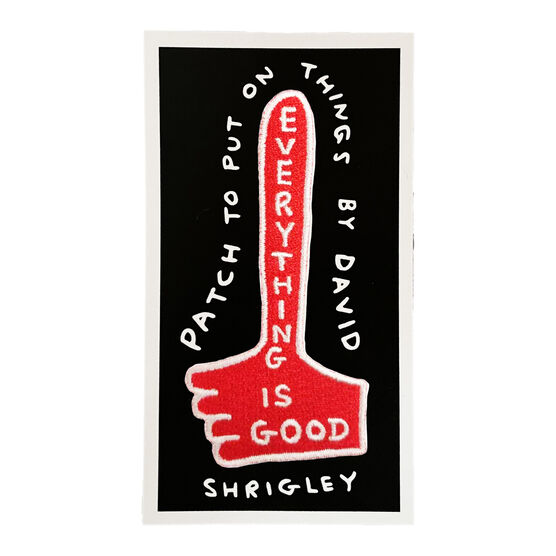David Shrigley Thumbs Up patch | Patches | Tate Shop | Tate