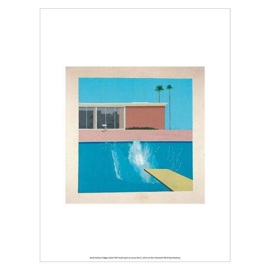 A Bigger Splash | Unframed prints | Tate Shop | Tate