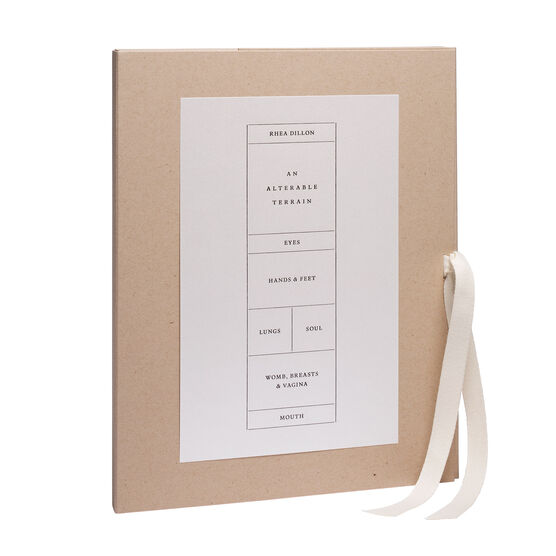 Rhea Dillon: An Alterable Terrain signed special Edition | Books | Tate ...