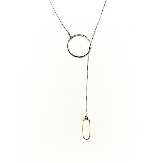 Loop and circle pendant necklace | Jewellery | Tate Shop | Tate