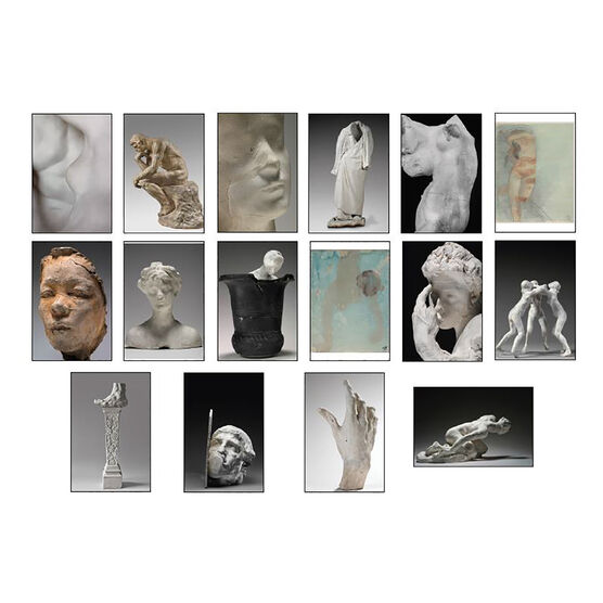 Auguste Rodin 16 postcard bundle | Prints | Tate Shop | Tate