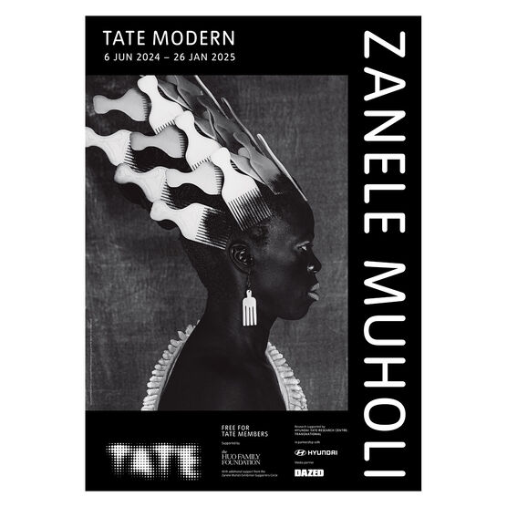 Zanele Muholi exhibition poster | Prints | Tate Shop | Tate