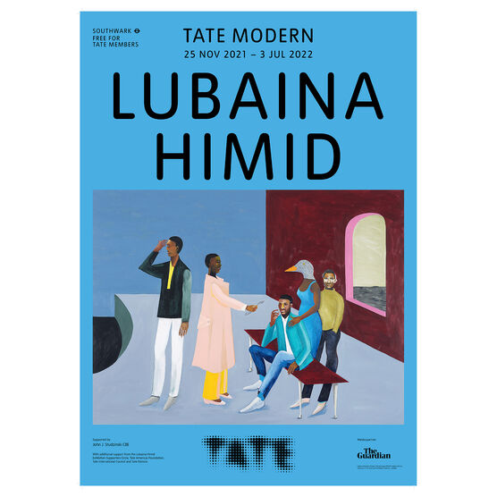 Lubaina Himid exhibition poster | Posters | Tate Shop | Tate