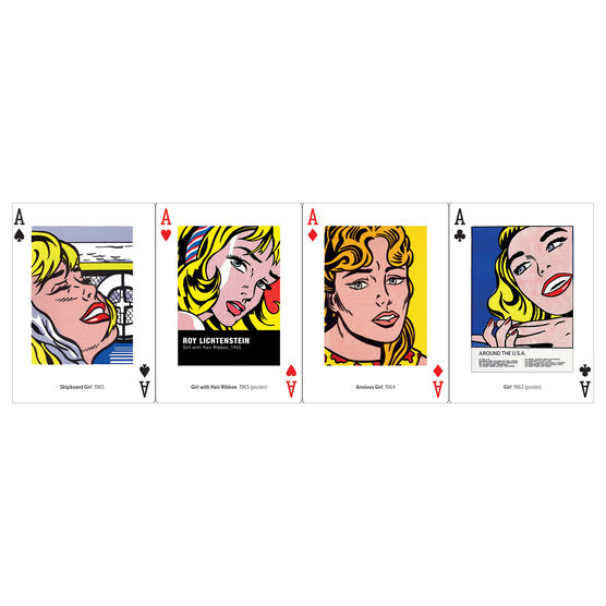 Roy Lichtenstein playing cards | Gifts | Tate Shop | Tate