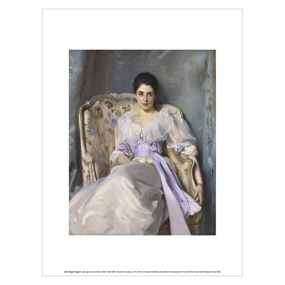 John Singer Sargent Lady Agnew of Lochnaw art print | Prints | Tate ...