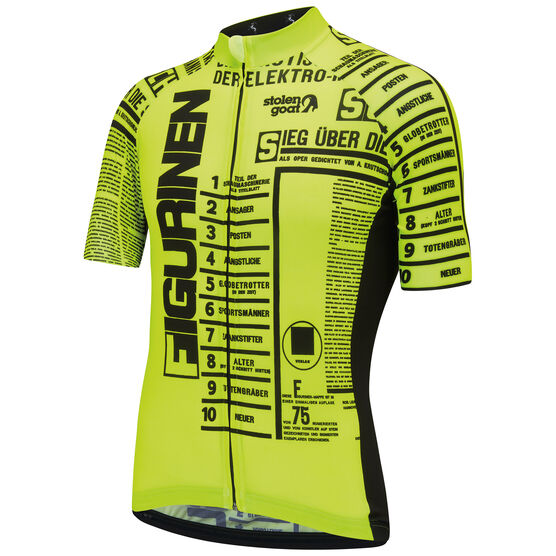 Men's El Lissitzky yellow cycling jersey | Clothing | Tate Shop | Tate