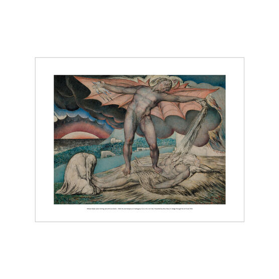 William Blake Satan Smiting Job with Sore Boils | Mini print | Tate ...