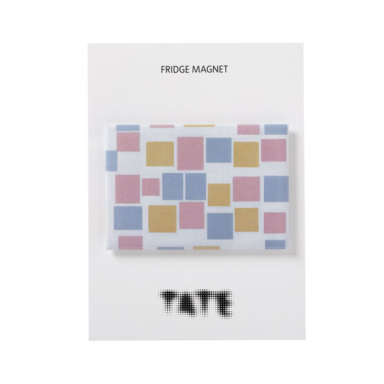 Piet Mondrian Composition No. 3 with Colour Planes magnet | Magnets ...