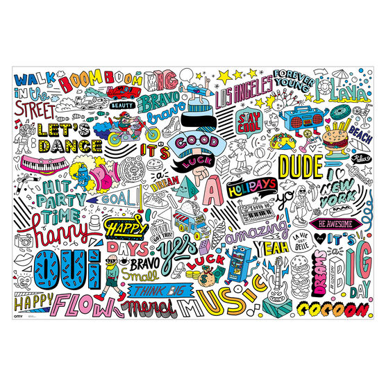 Street Art poster and sticker set | Kids | Tate Shop | Tate