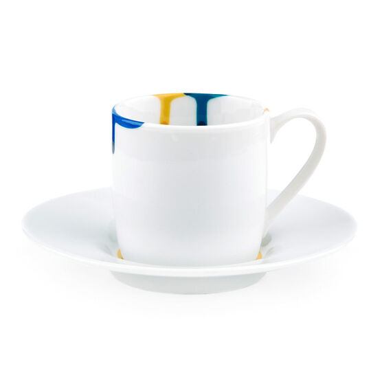 Artist paint drip espresso cup and saucer | Mugs and cups | Tate Shop ...