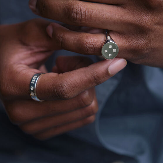 Tate silver signet ring | Jewellery | Tate Shop | Tate